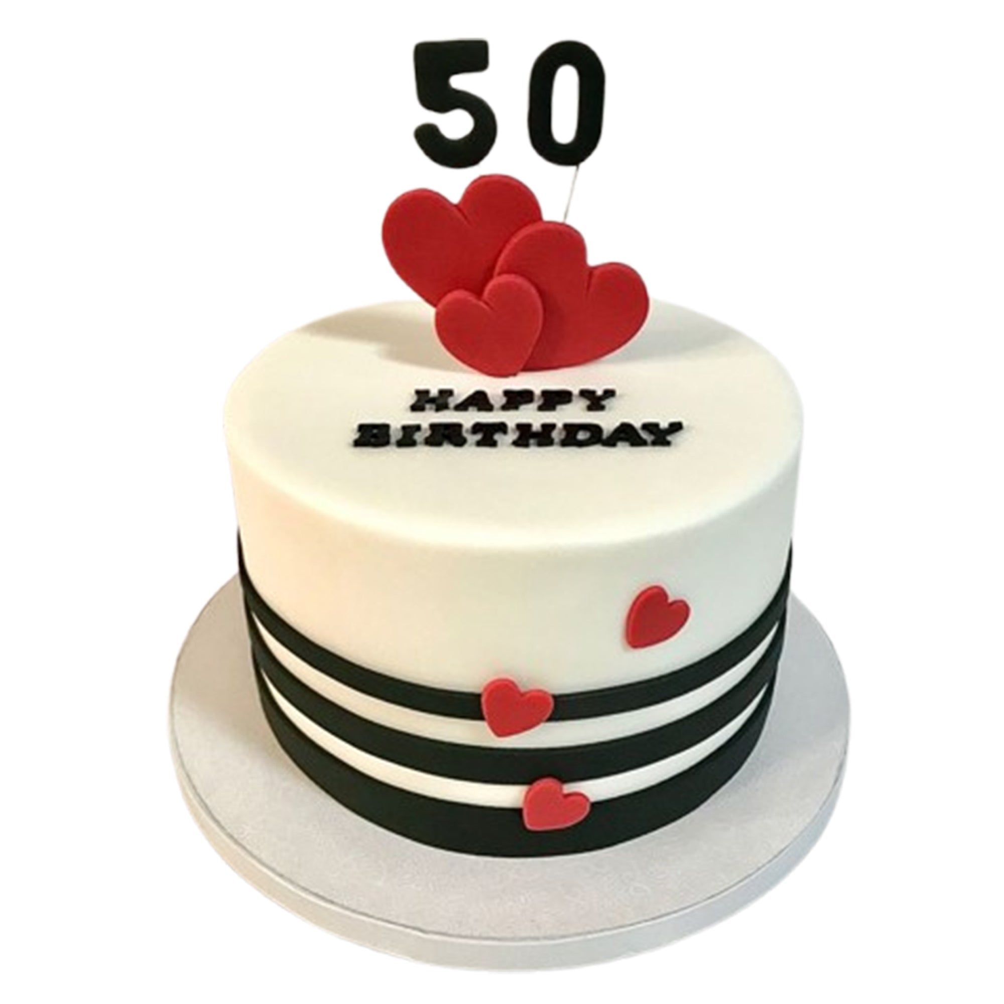 Love Note Heart Cake | The Cake Daddy