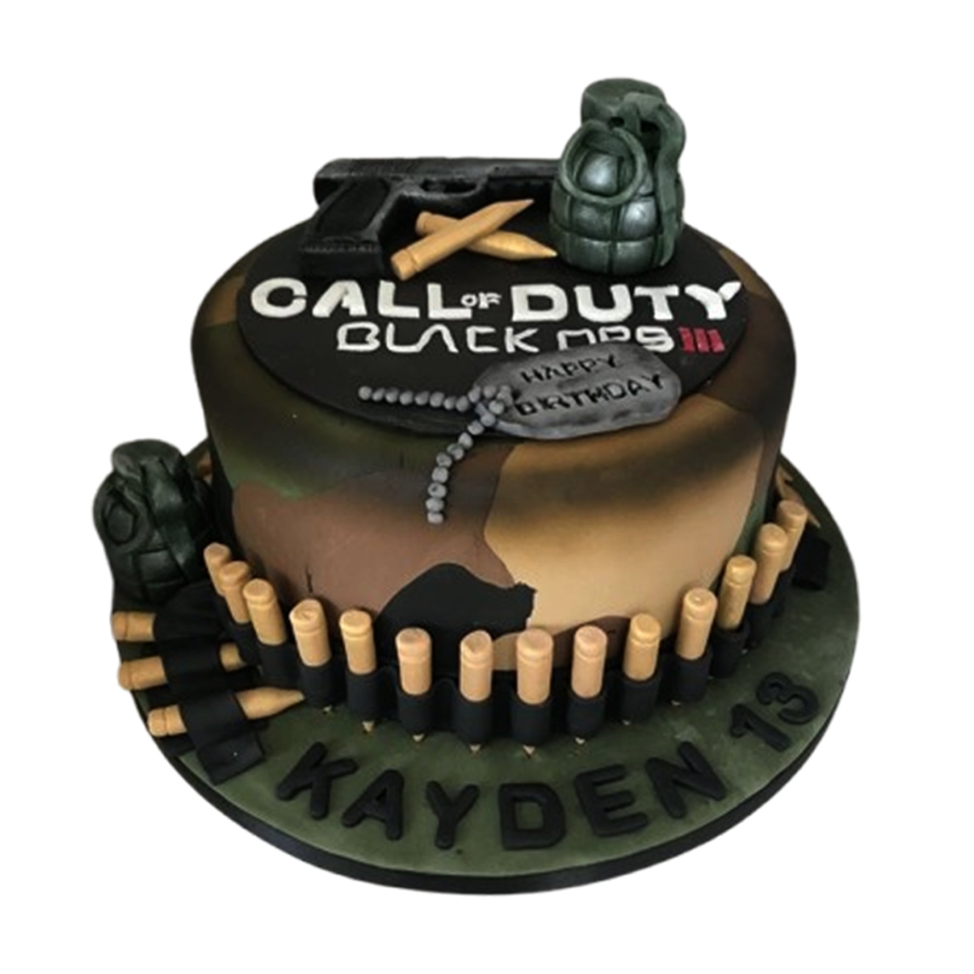 Call of Duty Cake – The Cake Daddy