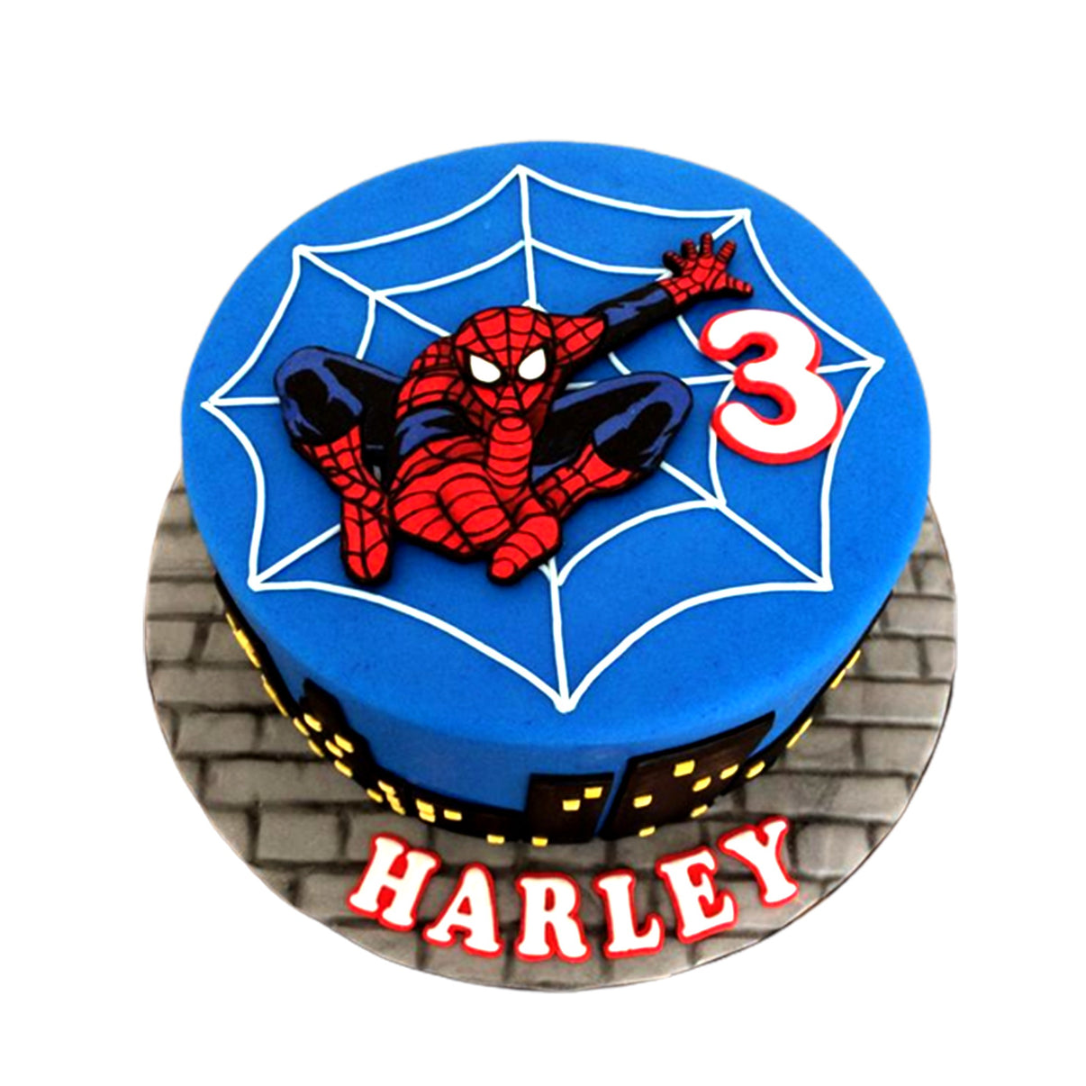 Spiderman Cake - Delicious Custom Birthday Cake by The Cake Daddy