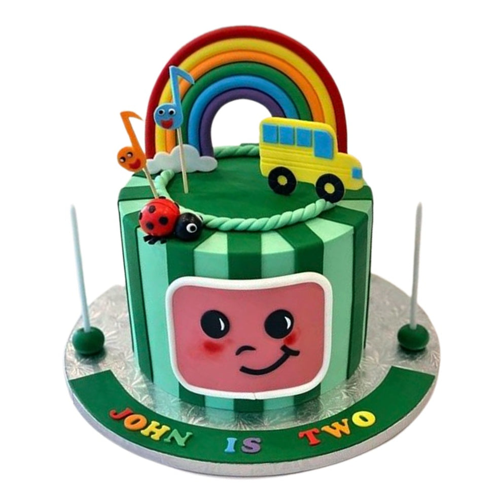 Cocomelon Cake V8 – The Cake Daddy