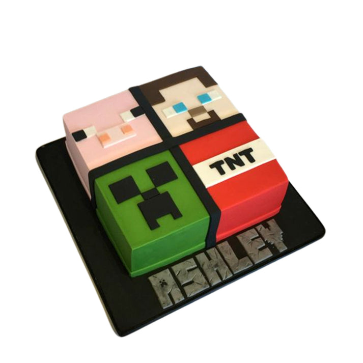 Minecraft Birthday Cake | Custom-Made for Gamers by The Cake Daddy UK